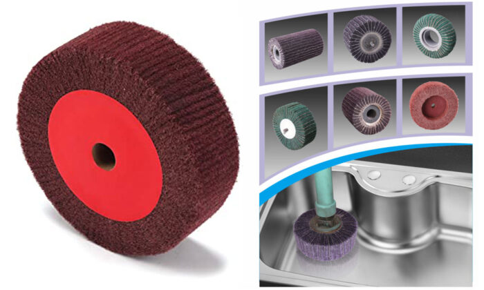 Super Fiber Non woven Abrasive Convolute Wheel | Aimgrind