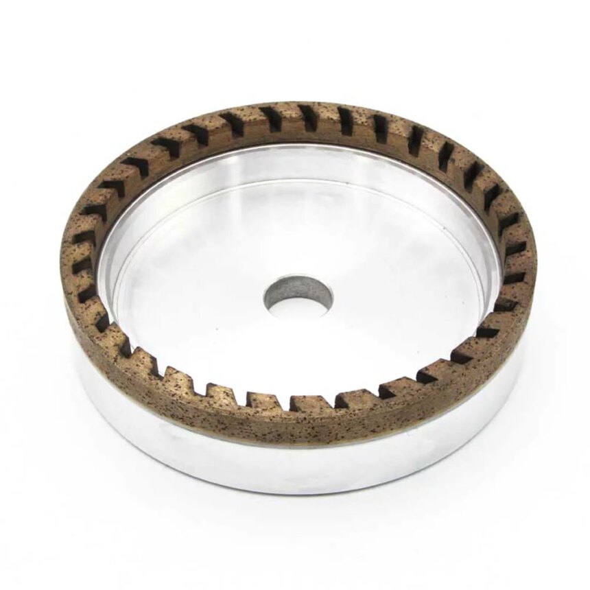 Half Segmented Diamond Wheel for Glass Edging | Aimgrind